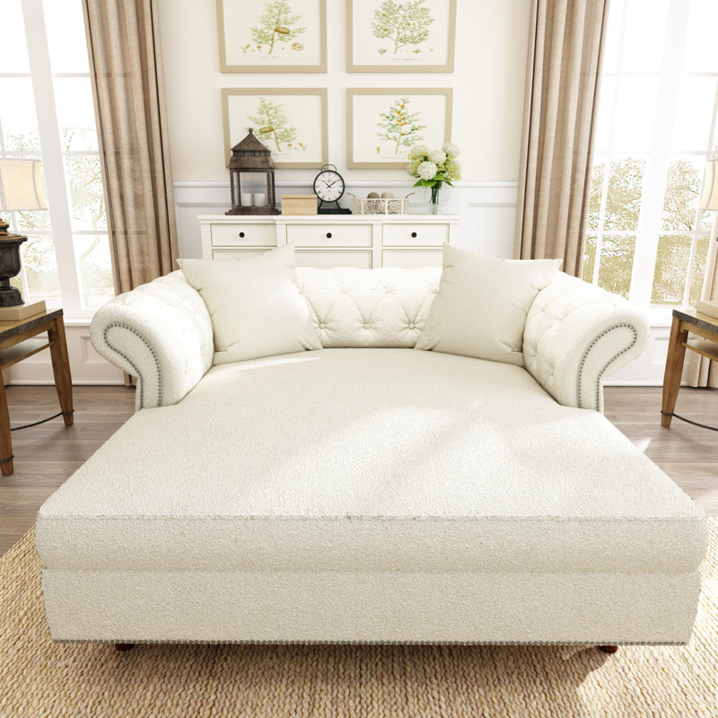 Darby Home Co Loveseat Chaise Lounge Couch | Wayfair